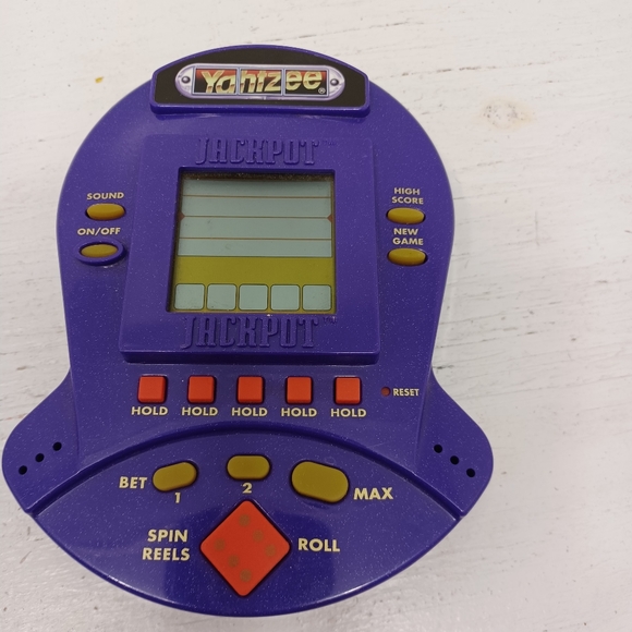 Mikohn Gaming | Video Games & Consoles | Yahtzee Hand Held Game 999 ...